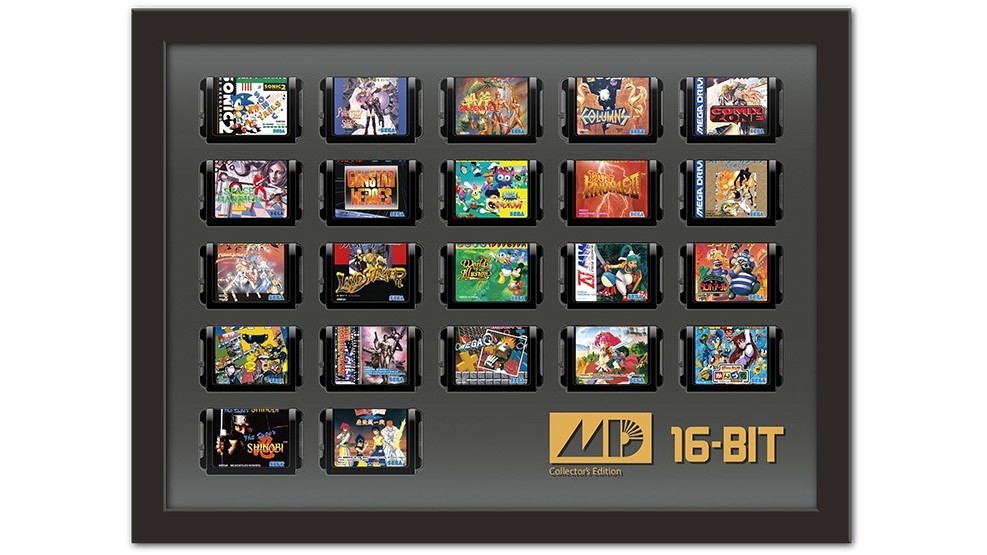 Japanese Mega Drive Mini Collector's Edition Comes With 22 Tiny ...