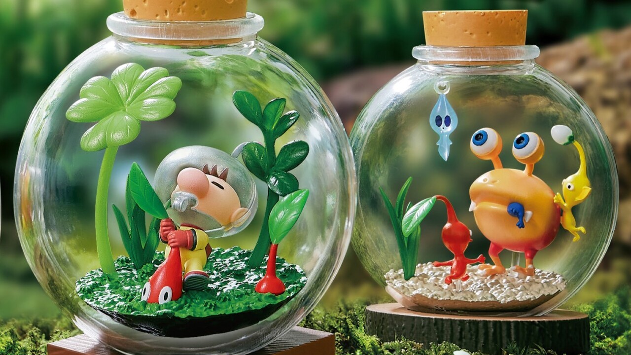 These Pikmin Terrarium Figures Are Irresistible And We Need Them All