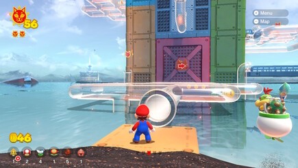 Bowser's Fury Shine Locations - Pipe Path Tower | Nintendo Life