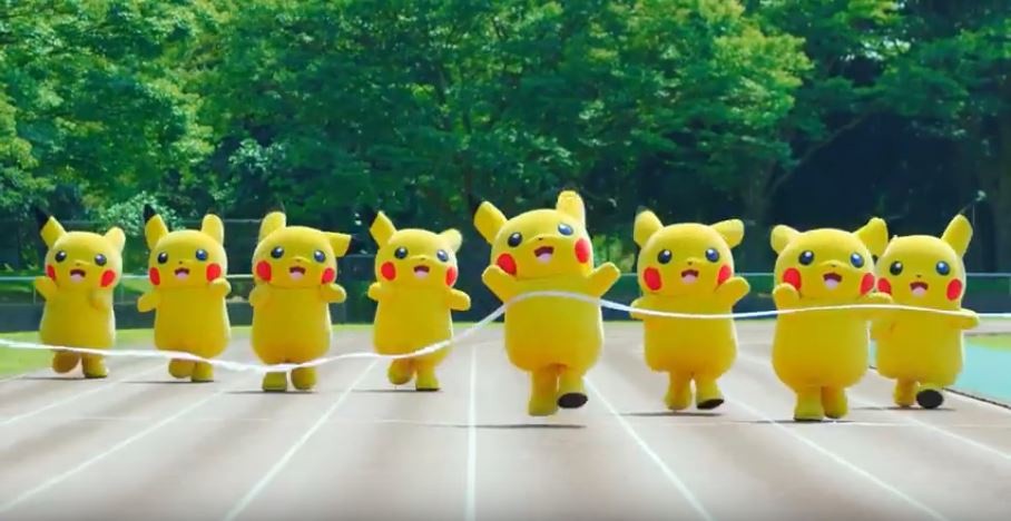 Random: See Pikachu Run, Show Impeccable Balance and Skip Rope ...