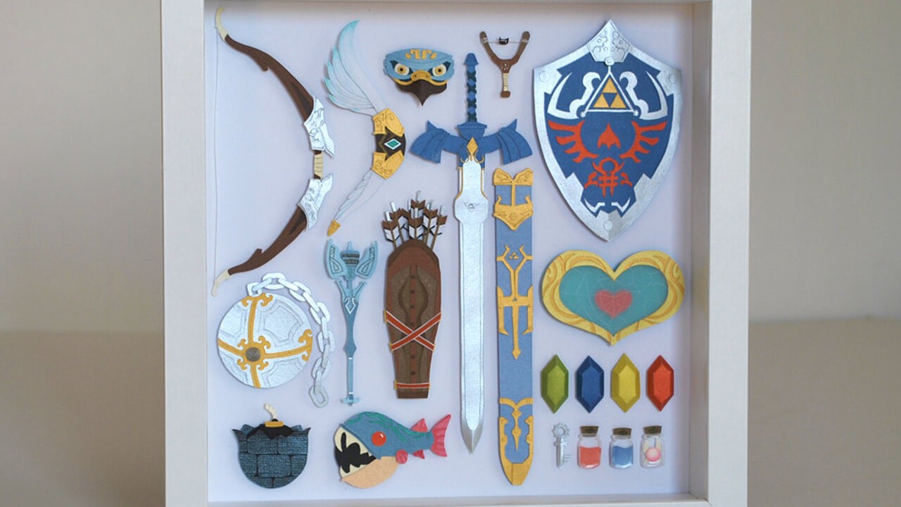 These Legend of Zelda: Twilight Princess Paper Sculptures Catch the Eye ...