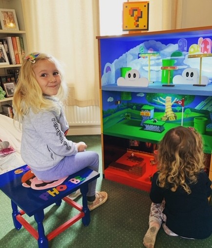 Uncle Creates Amazing Super Mario World Play Set For His Niece ...