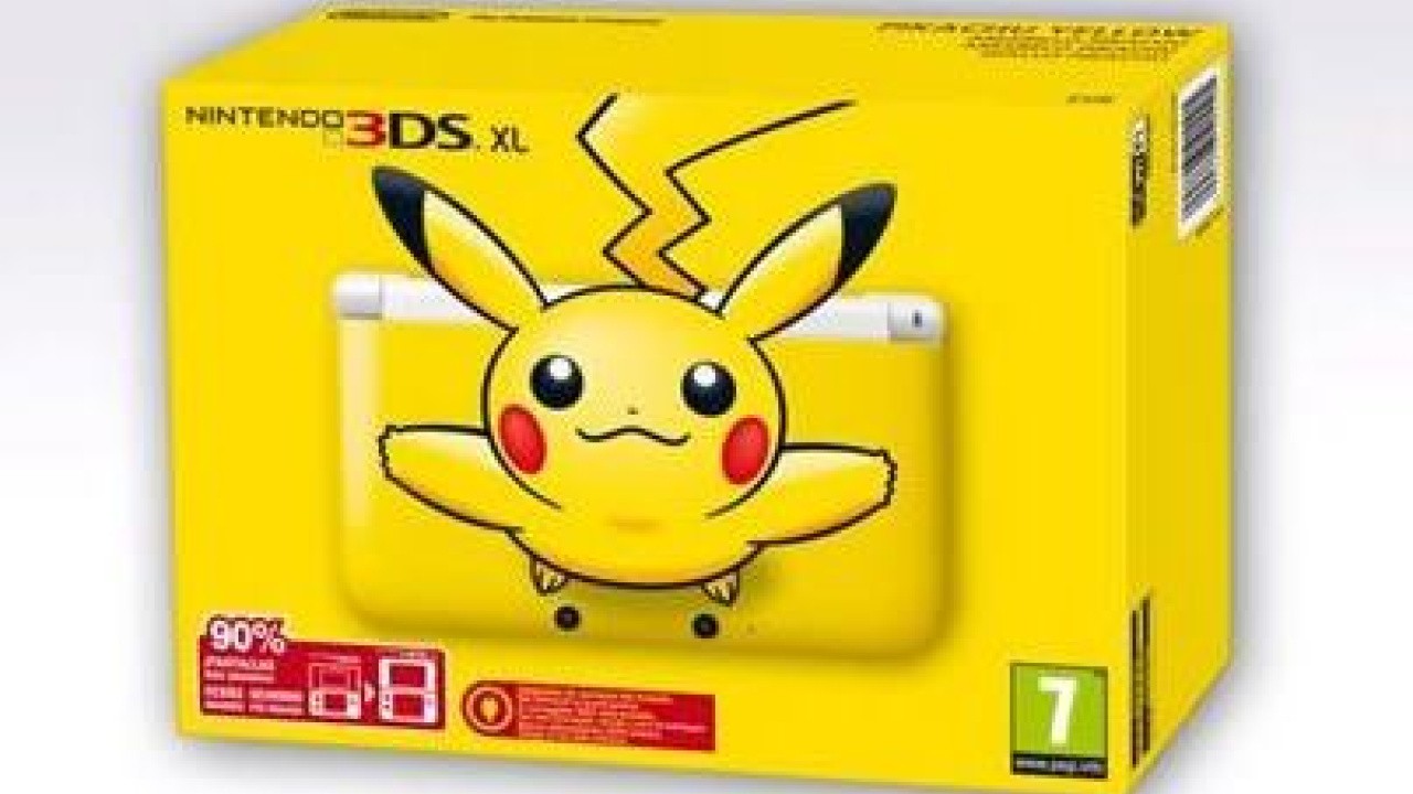 Pikachu 3DS XL Now Available For Pre-Order - Nintendo Life
