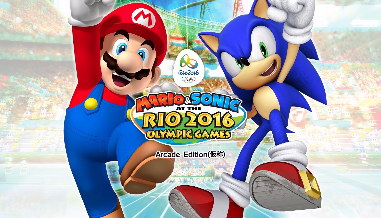 Here's What The Mario & Sonic Rio 2016 Olympics Arcade Game Looks Like ...
