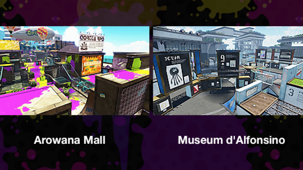 New Splatoon Map, Museum d'Alfonsino, Revealed on SplatNet - Nintendo Life
