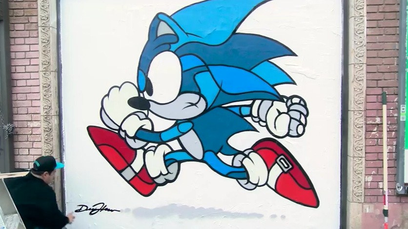 Video: SEGA Commissions Neat Sonic the Hedgehog Street Art, Though Some ...
