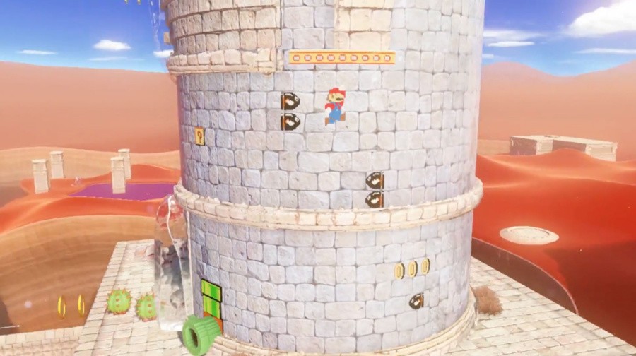 SUPER MARIO ODYSSEY 3D to 2D Transitions & textures : r/unrealengine