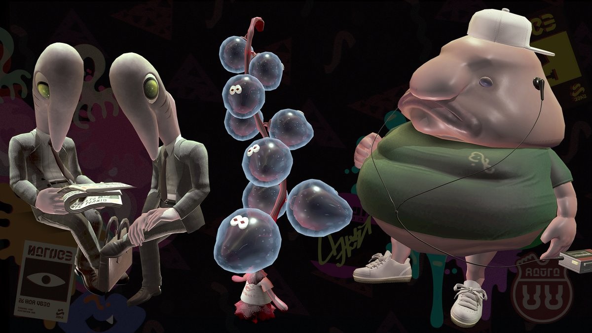 Nintendo Shares Images Of Strange New Creatures From Splatoon 2’s ...