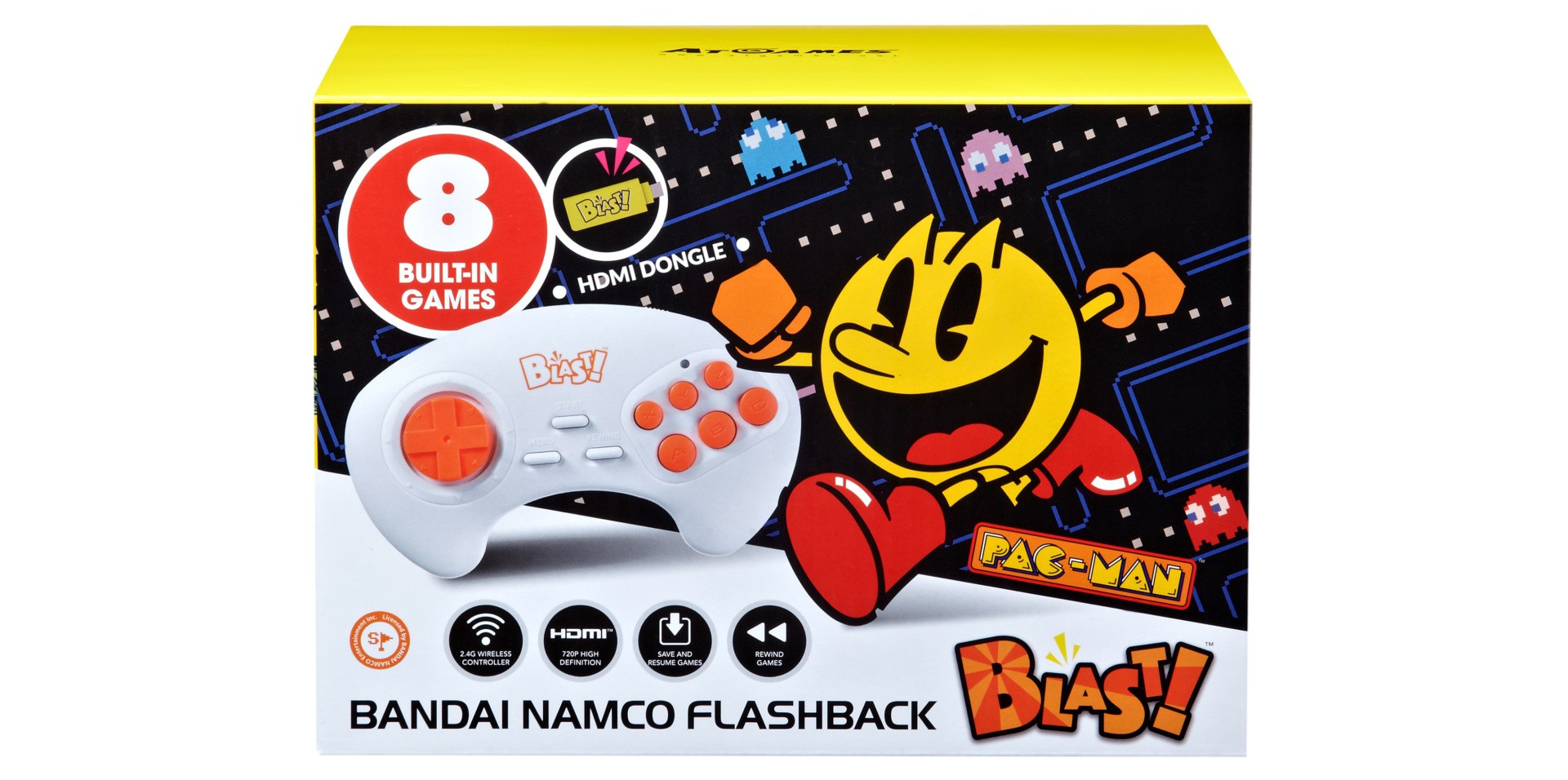AtGames Disappoints Again With The Bandai Namco Flashback Blast ...