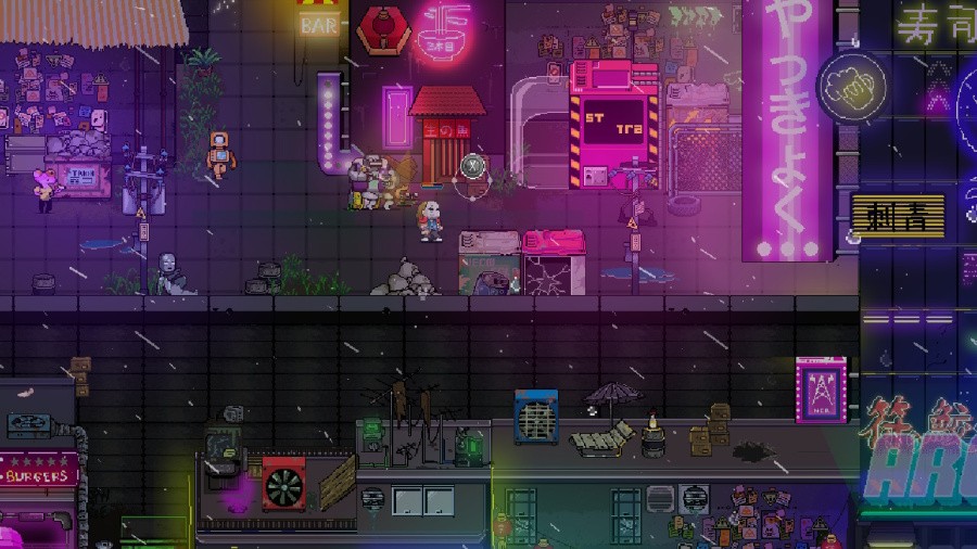 Neon City Riders Review (Switch eShop) | Nintendo Life