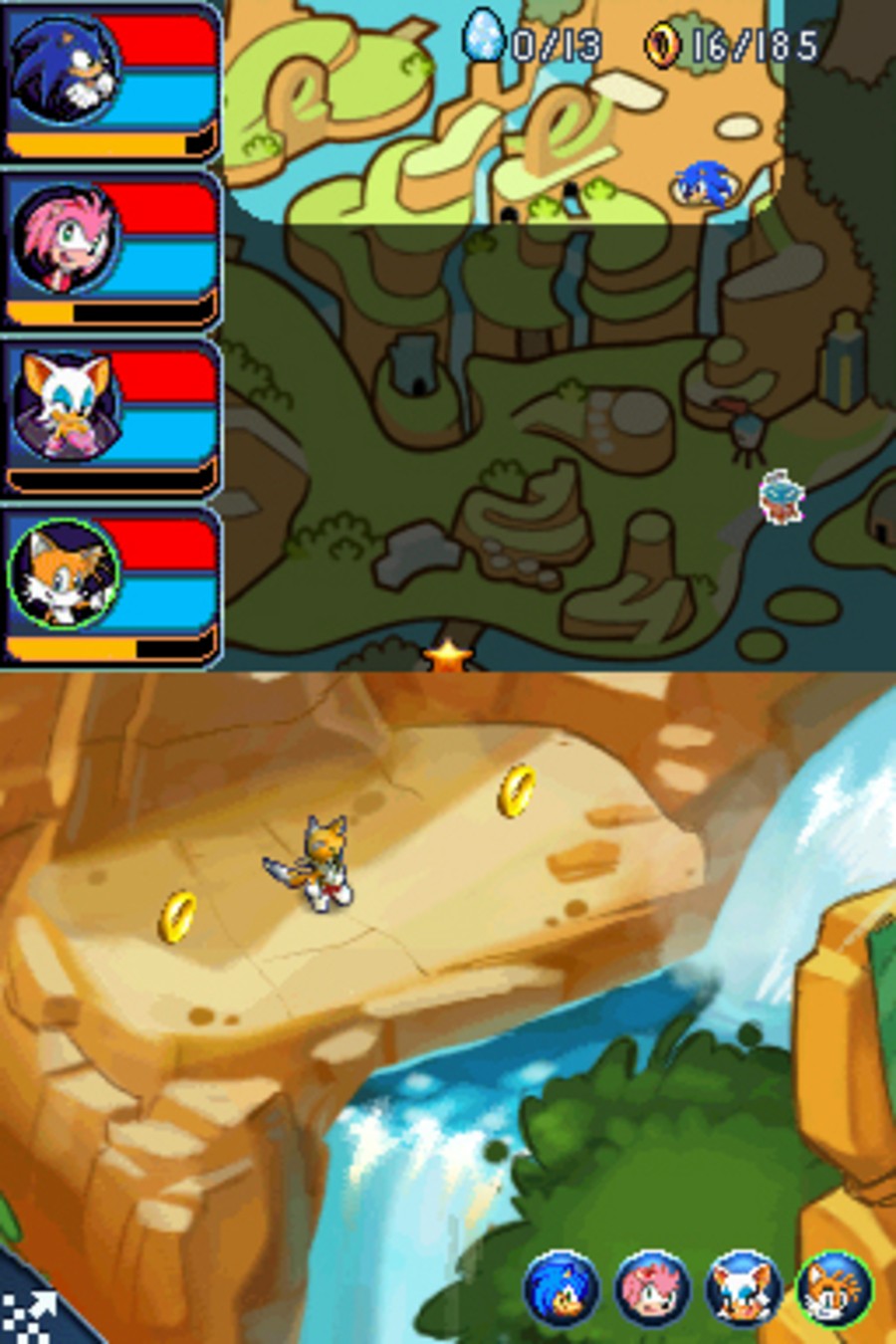 Sonic Chronicles: The Dark Brotherhood (DS) Screenshots