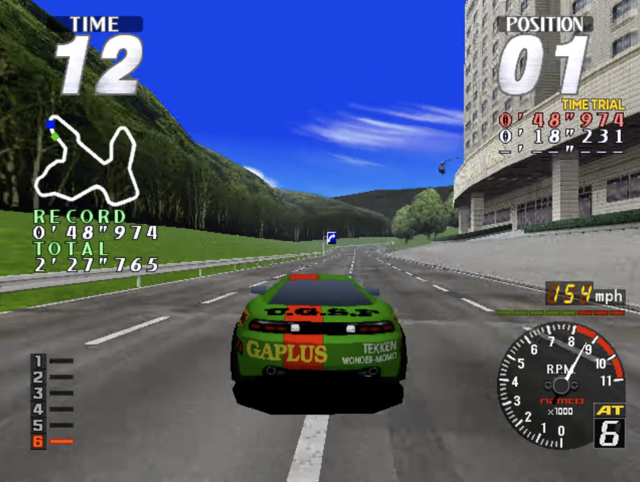 Rave Racer (Arcade) Screenshots