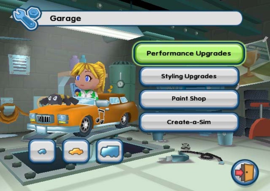 MySims Racing (Wii) Screenshots