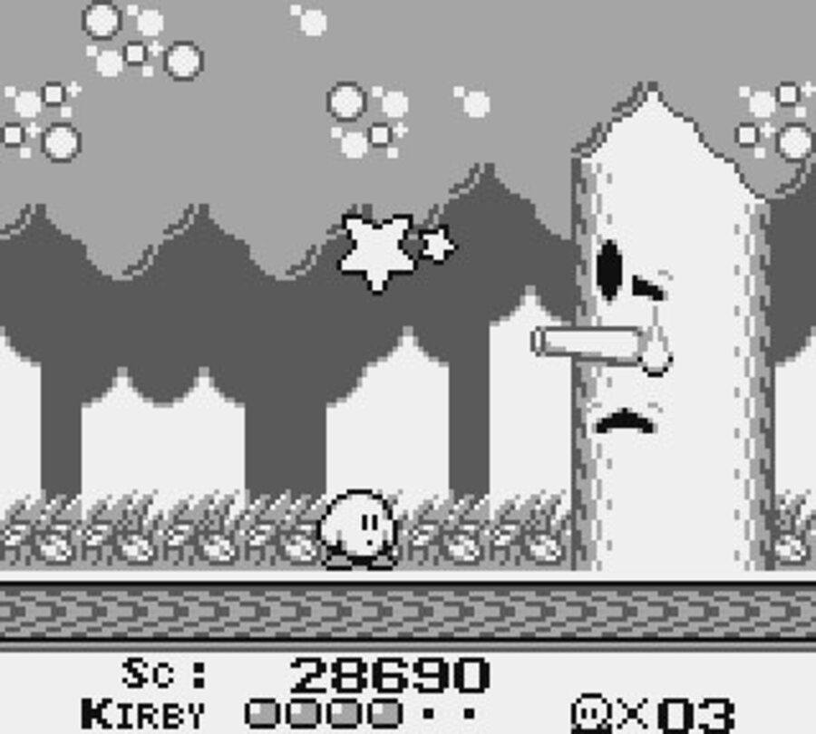 Kirby's Dream Land (GB / Game Boy) Screenshots