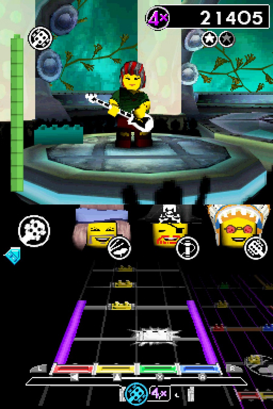 LEGO Rock Band (DS) Screenshots