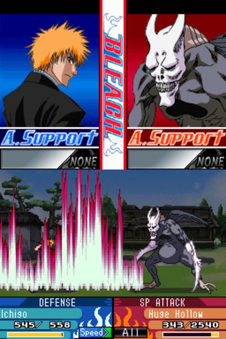 Bleach: The 3rd Phantom (DS) Screenshots