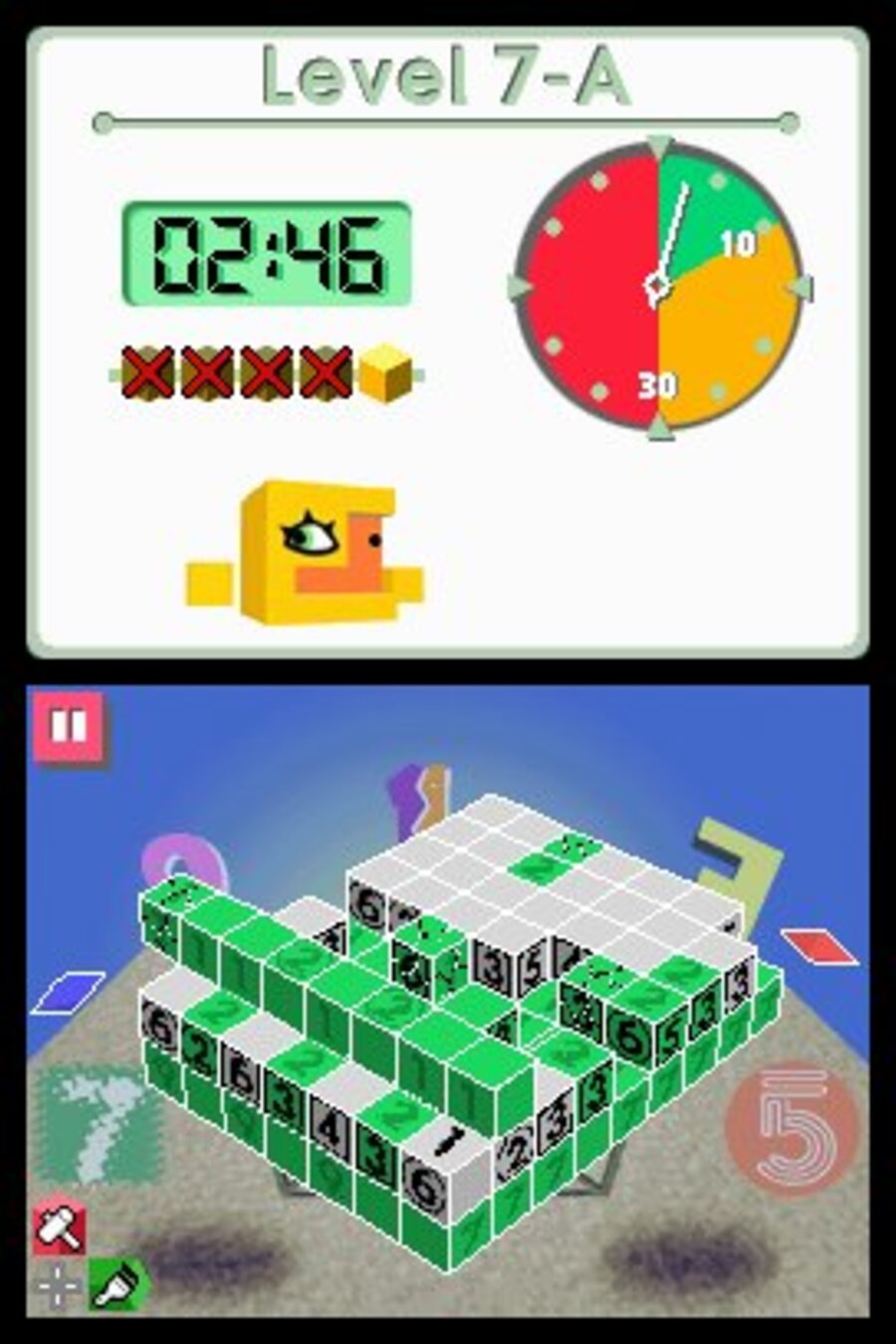 Picross 3D (DS) Screenshots