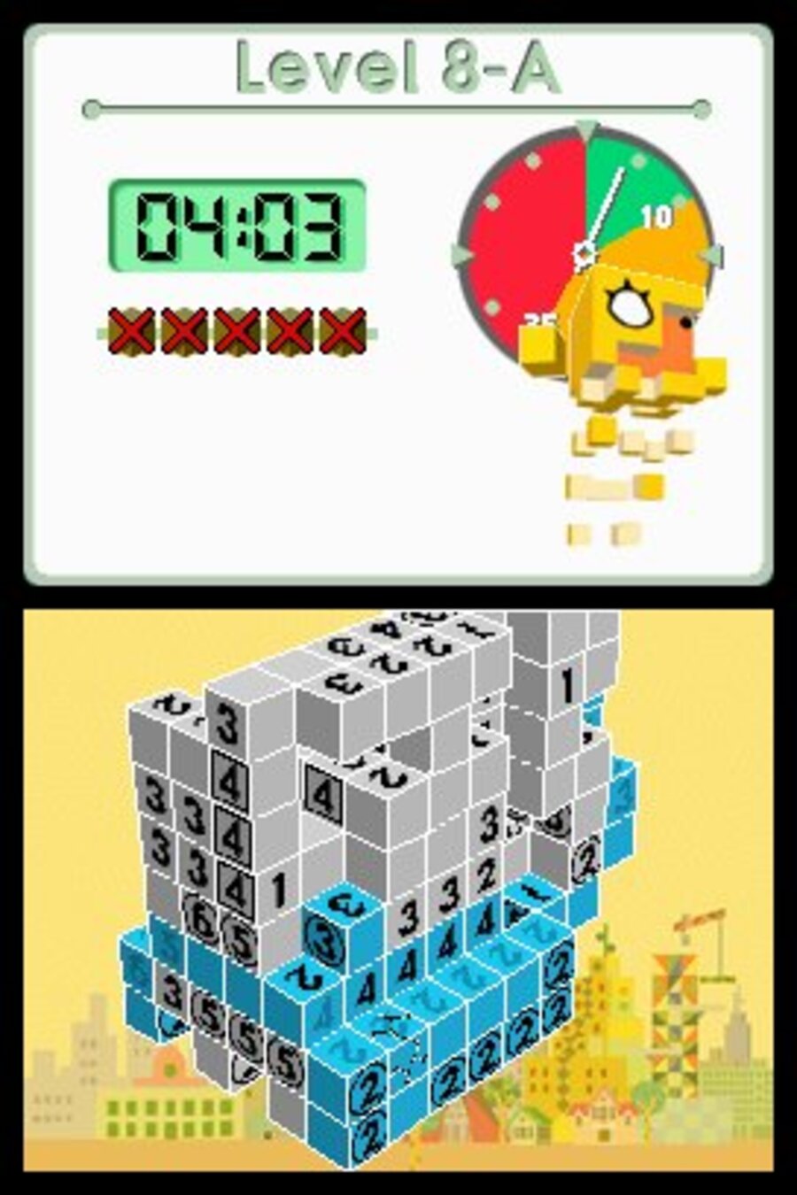 Picross 3D (DS) Screenshots