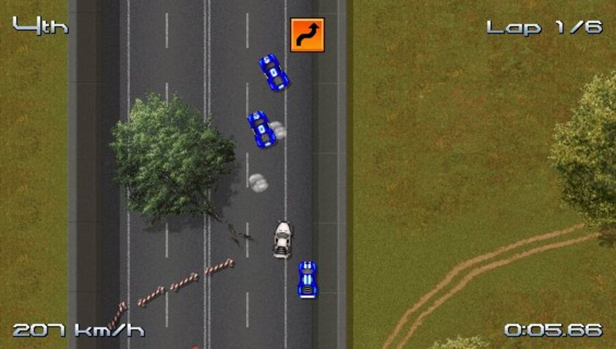 Rush Rush Rally Racing (WiiWare) Screenshots