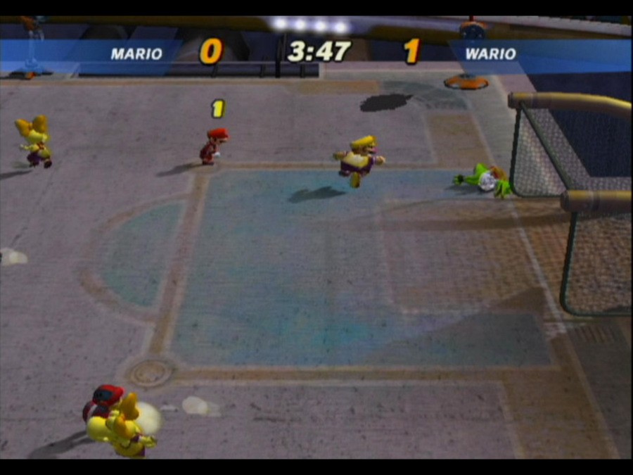 Mario Smash Football (GCN / GameCube) Screenshots