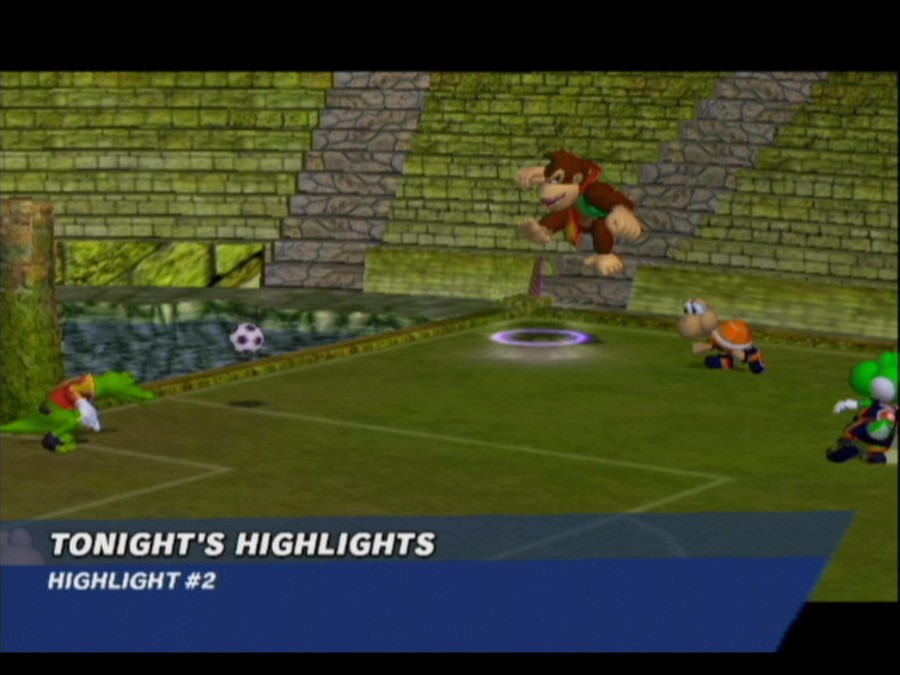 Mario Smash Football (GCN / GameCube) Screenshots