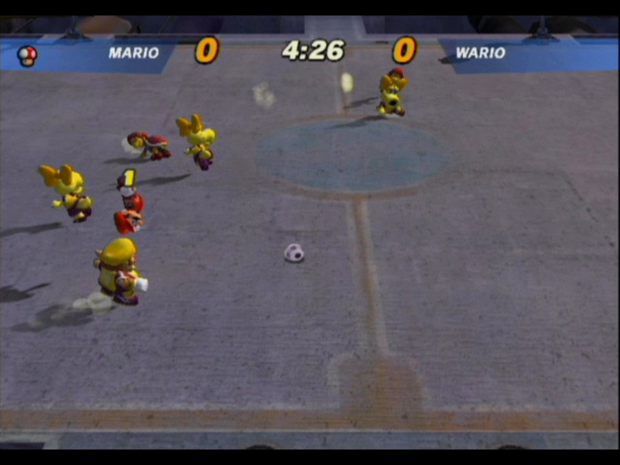 Mario Smash Football (GCN / GameCube) Screenshots
