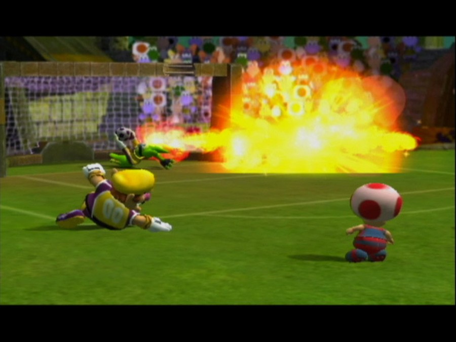 Mario Smash Football (GCN / GameCube) Screenshots