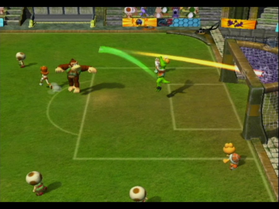 Mario Smash Football (GCN / GameCube) Screenshots