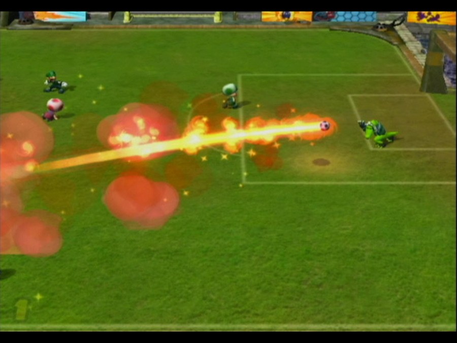 Mario Smash Football (GCN / GameCube) Screenshots