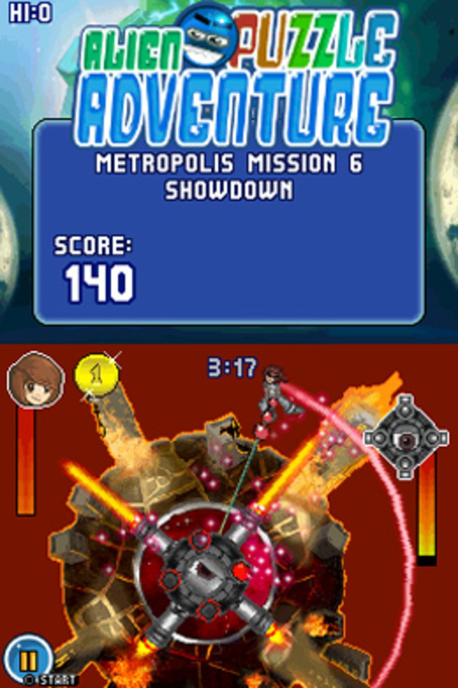 Alien Puzzle Adventure (DSiWare) Screenshots