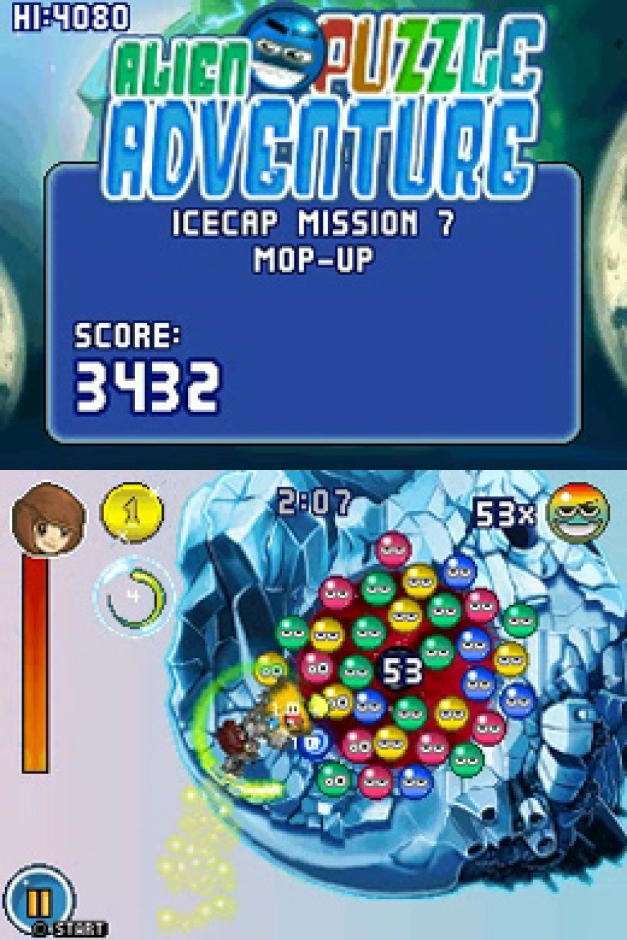 Alien Puzzle Adventure (DSiWare) Screenshots