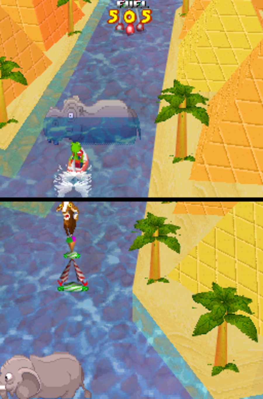 Crazy Hunter (DSiWare) Screenshots