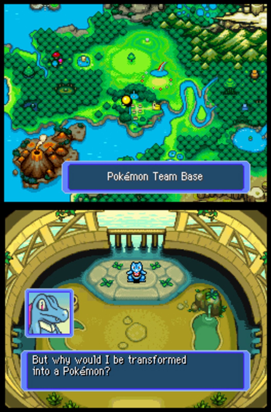 Pokémon Mystery Dungeon: Blue Rescue Team (DS) Screenshots