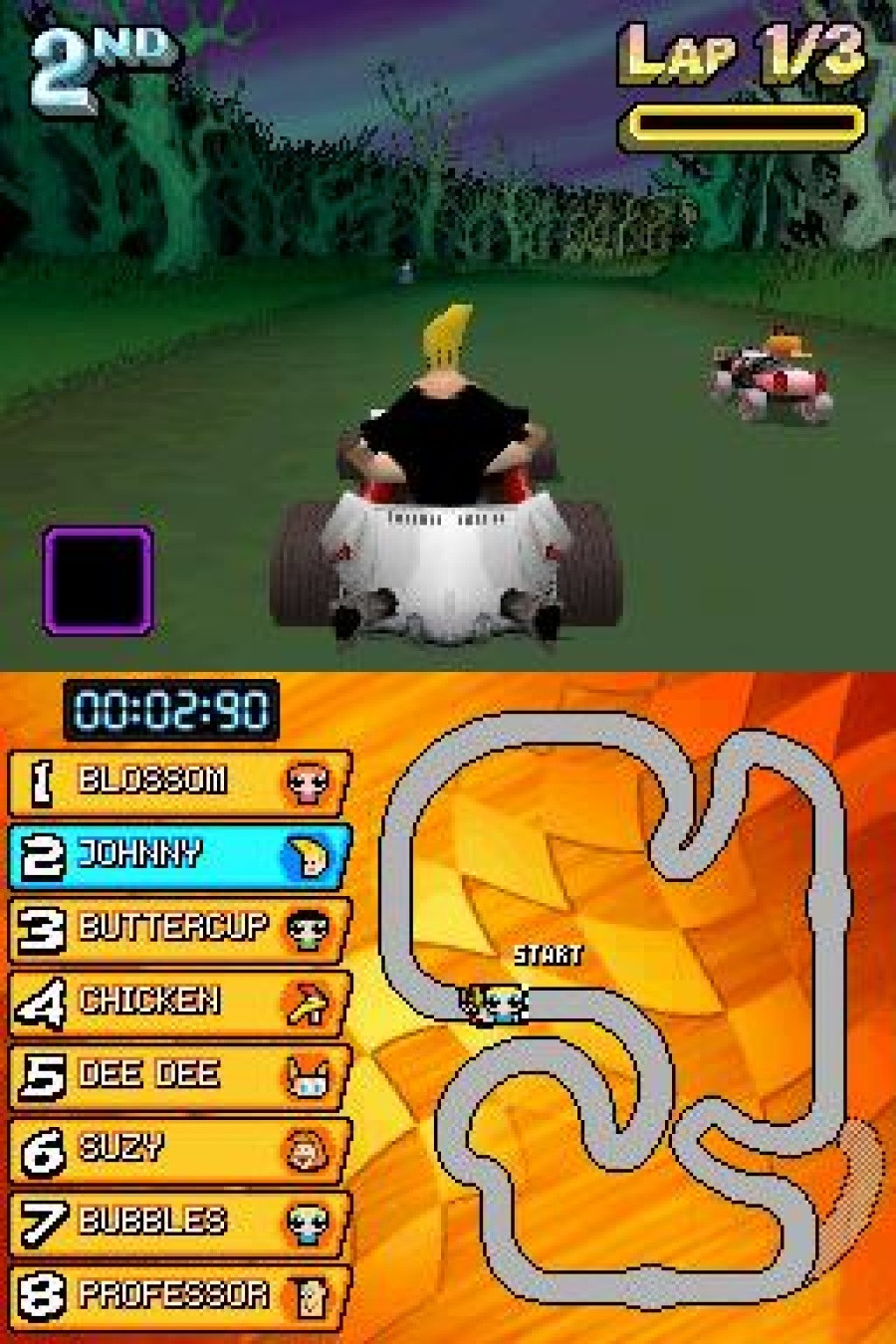 Cartoon Network Racing (DS) Screenshots