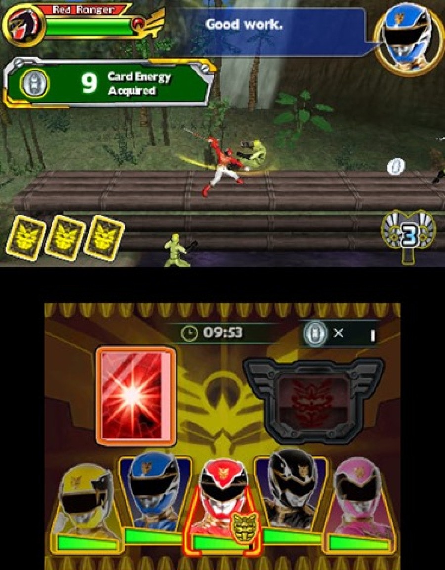 Power Rangers Megaforce (3DS) Screenshots