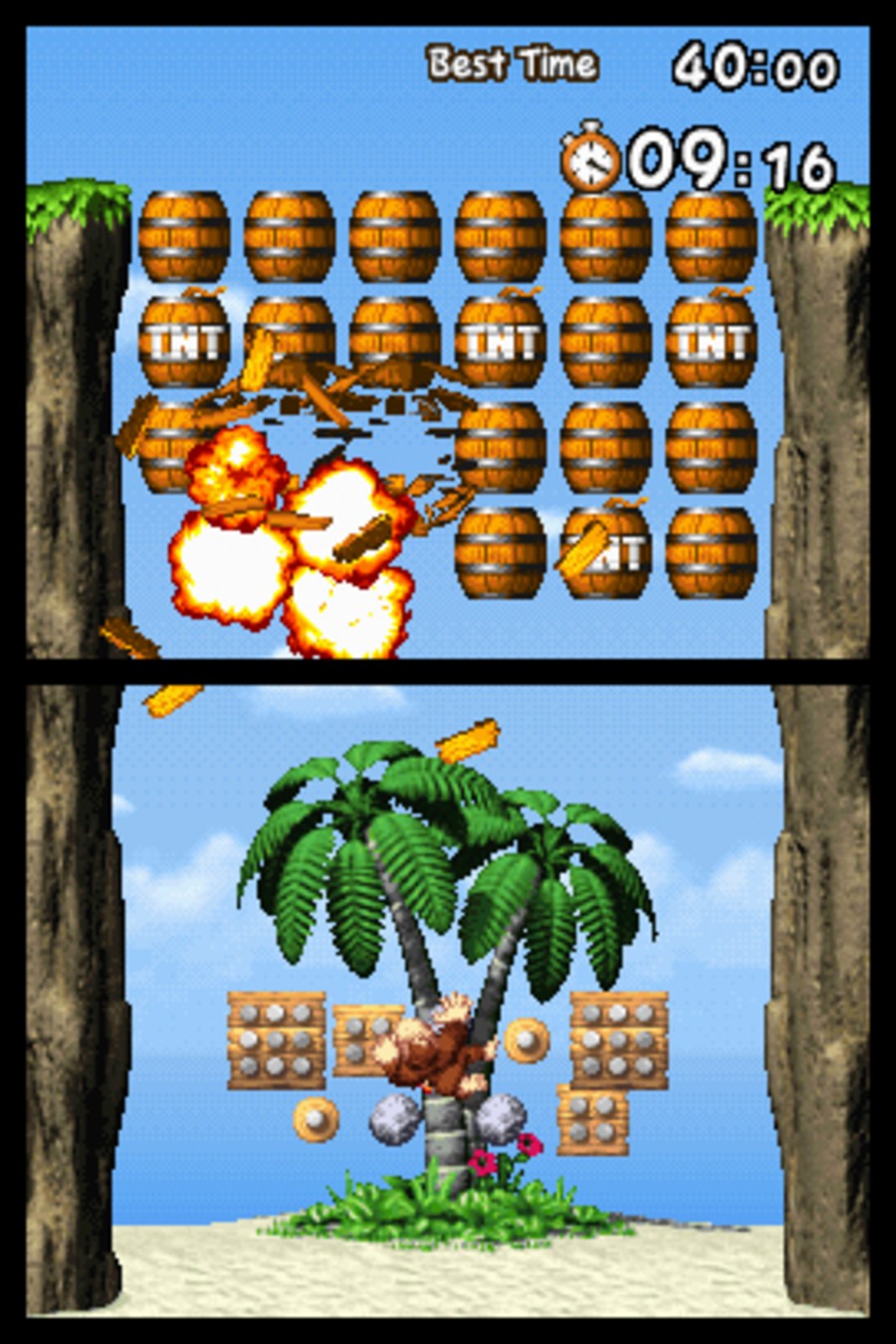 DK: Jungle Climber (DS) Screenshots