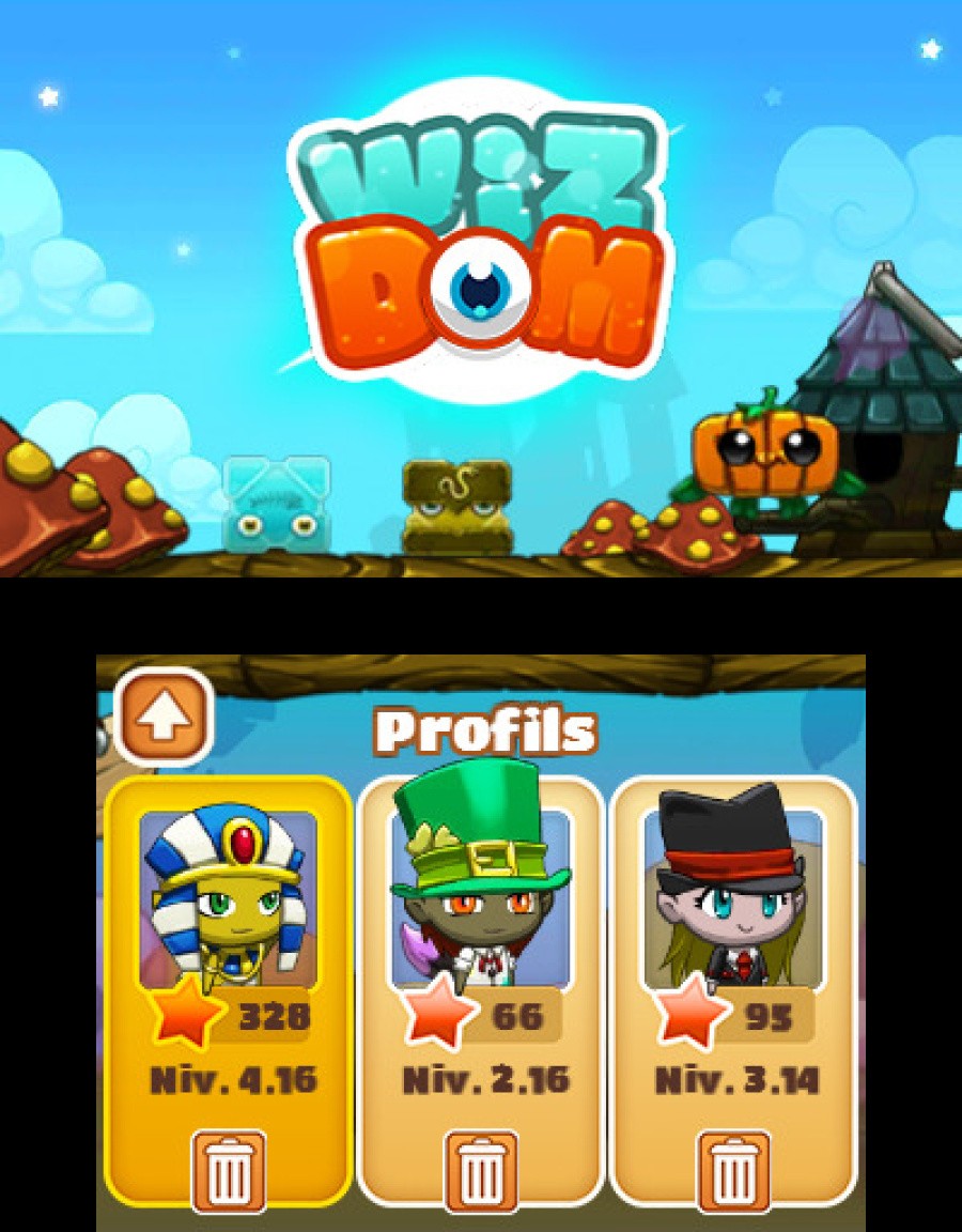 Wizdom (2015) | 3DS eShop | Screenshots