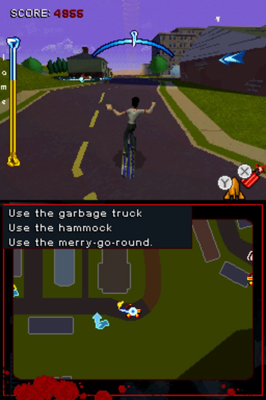 Jackass the Game DS (DS) Screenshots